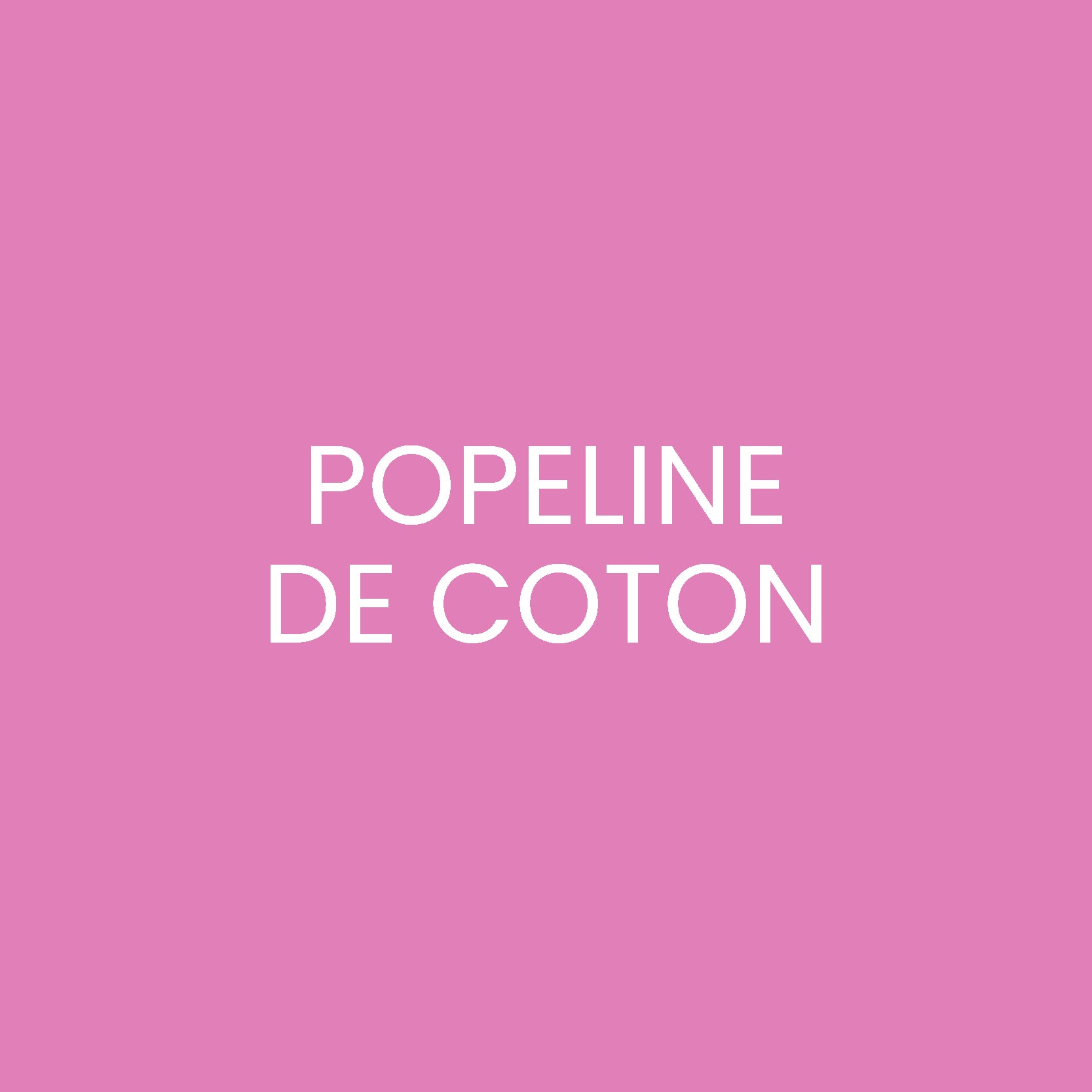 Popeline de coton – Les Coupons de Saint-Pierre