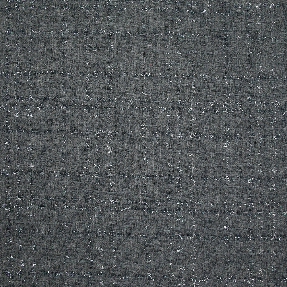 Tweed Emma lurex polyester fond gris – Les Coupons de Saint-Pierre