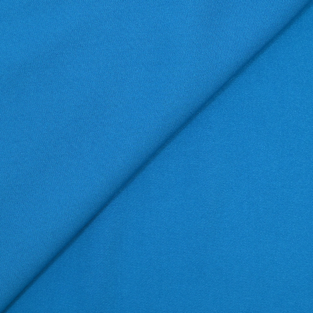 Twill de viscose bleu azur – Les Coupons de Saint-Pierre