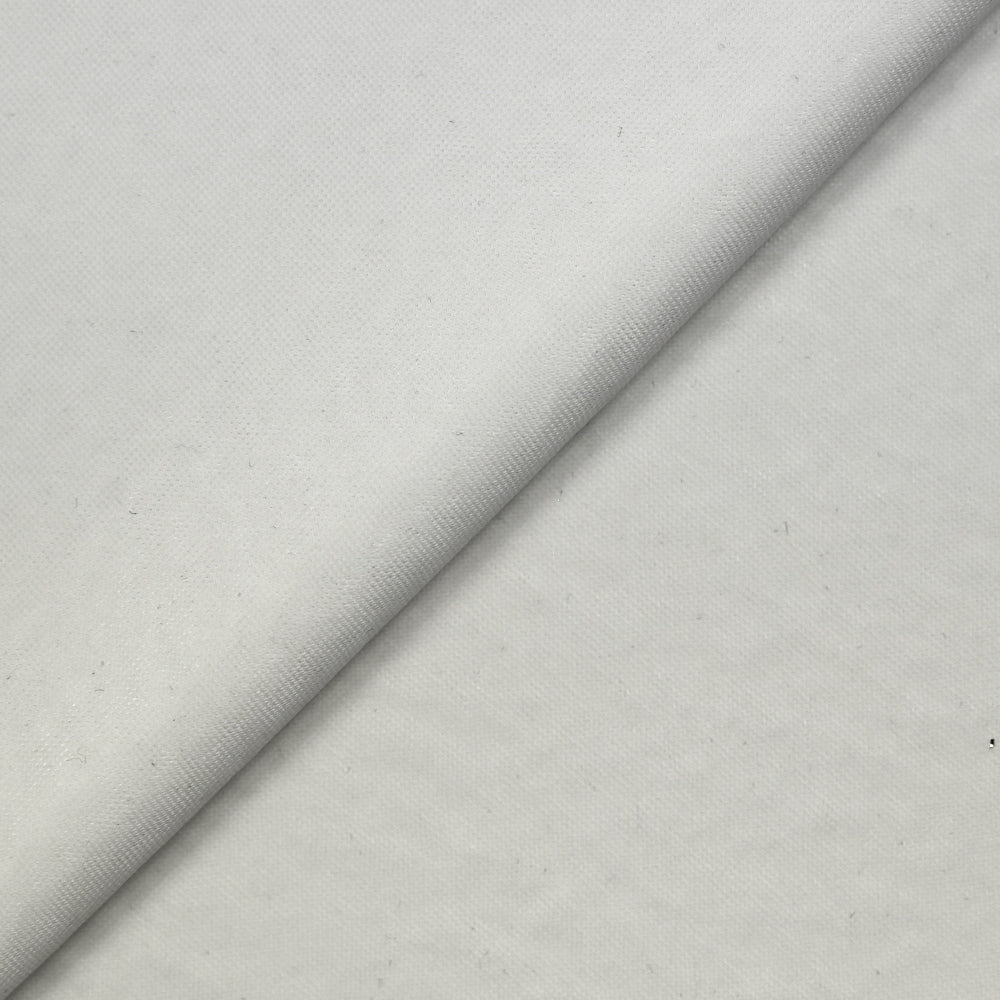 Jersey de polyester piqué blanc cassé – Les Coupons de Saint-Pierre