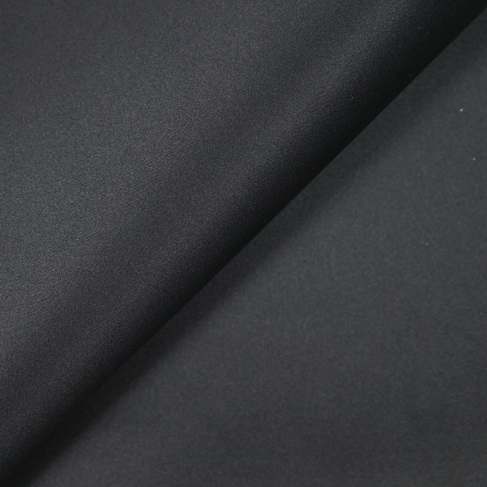 Satin polyester lourd noir – Les Coupons de Saint-Pierre