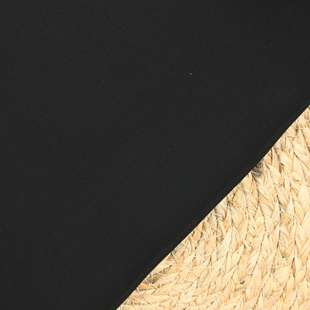 Mousseline 100% soie noire – Les Coupons de Saint-Pierre