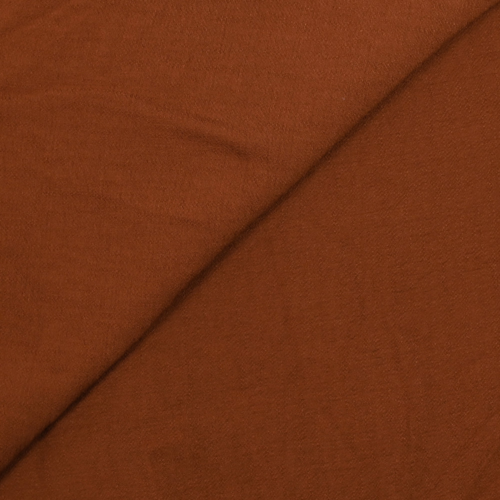 Crêpe viscose Lily noisette – Les Coupons de Saint-Pierre