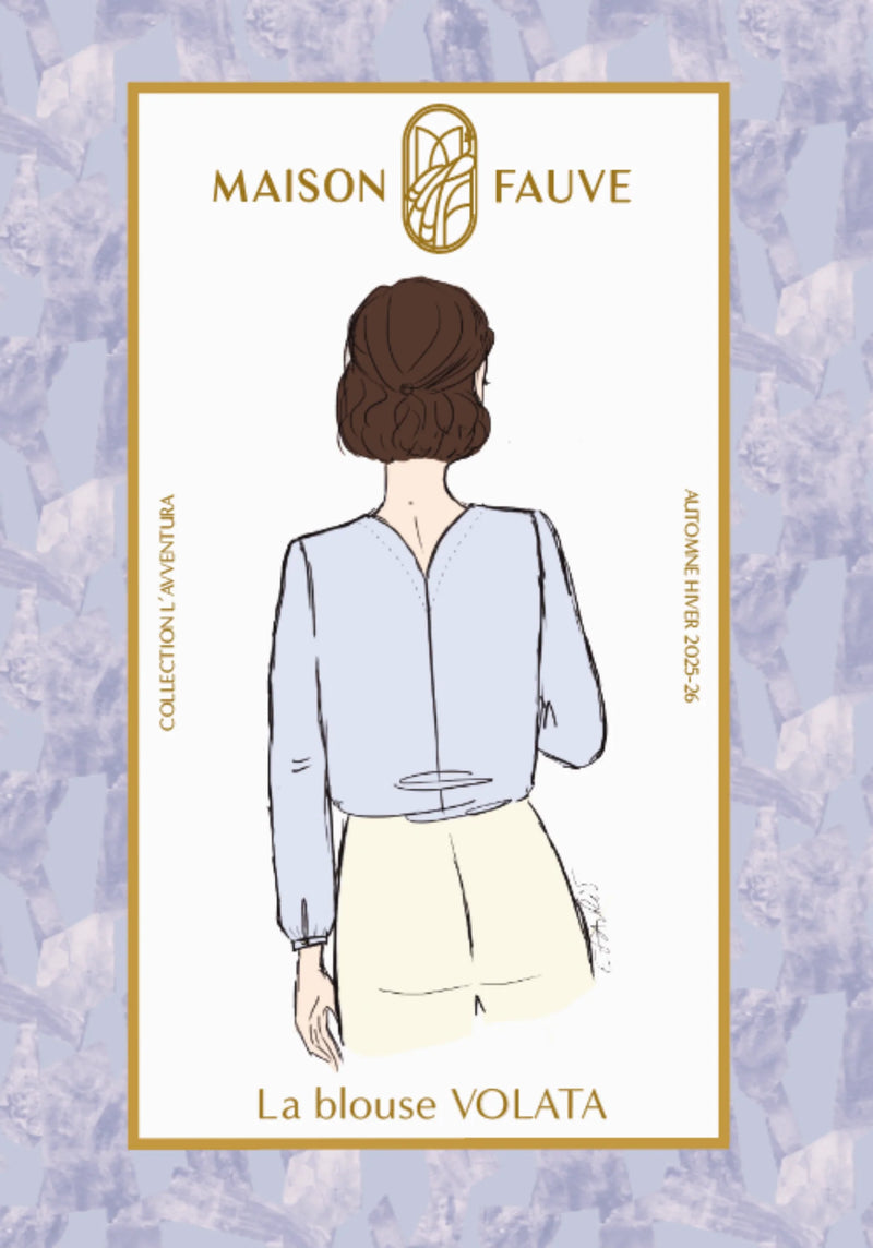 Patron de couture blouse VOLATA – Les Coupons de Saint-Pierre