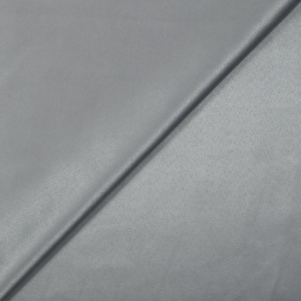 Satin de polyester fin argent – Les Coupons de Saint-Pierre