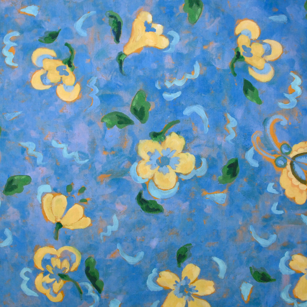 Coton liberty ® Artist Muse bleu au mètre – Les Coupons de Saint-Pierre