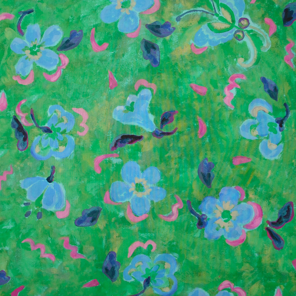 Coton liberty ® Artist Muse vert au mètre – Les Coupons de Saint-Pierre