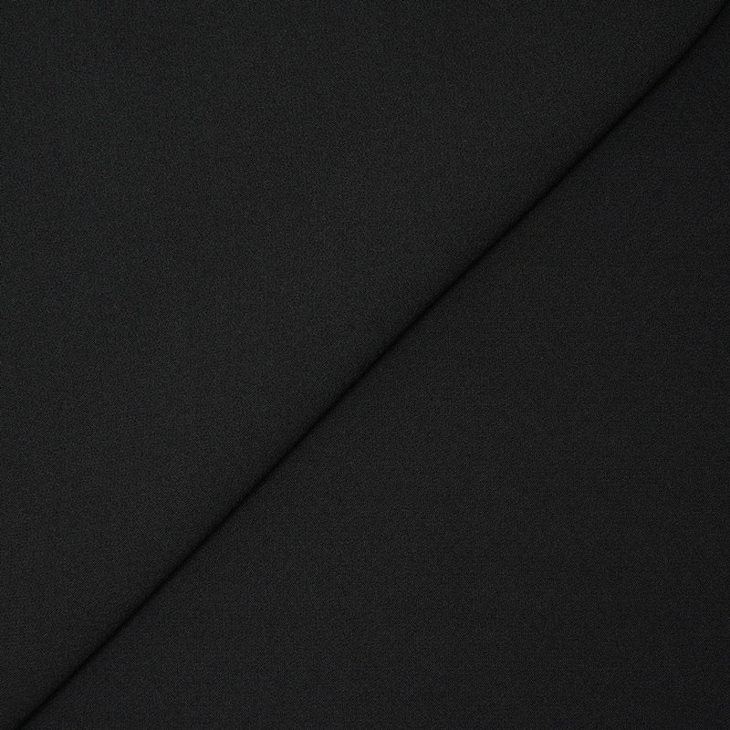 Crêpe polyester noir – Les Coupons de Saint-Pierre