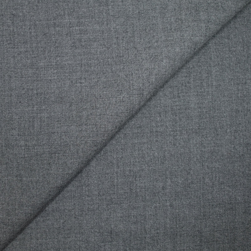 Flanelle de laine fine gris chiné – Les Coupons de Saint-Pierre