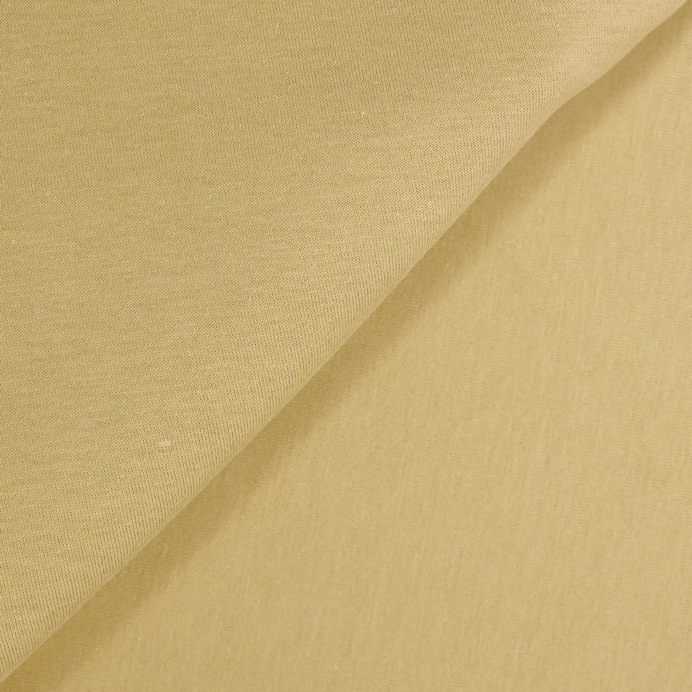 Jersey de coton interlock double face beige – Les Coupons de Saint-Pierre