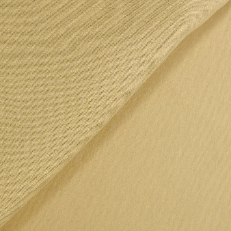 Jersey de coton interlock double face beige – Les Coupons de Saint-Pierre