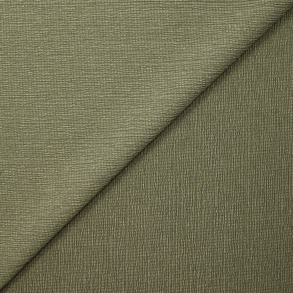 Maille crépon froissée polyester vert kaki – Les Coupons de Saint-Pierre