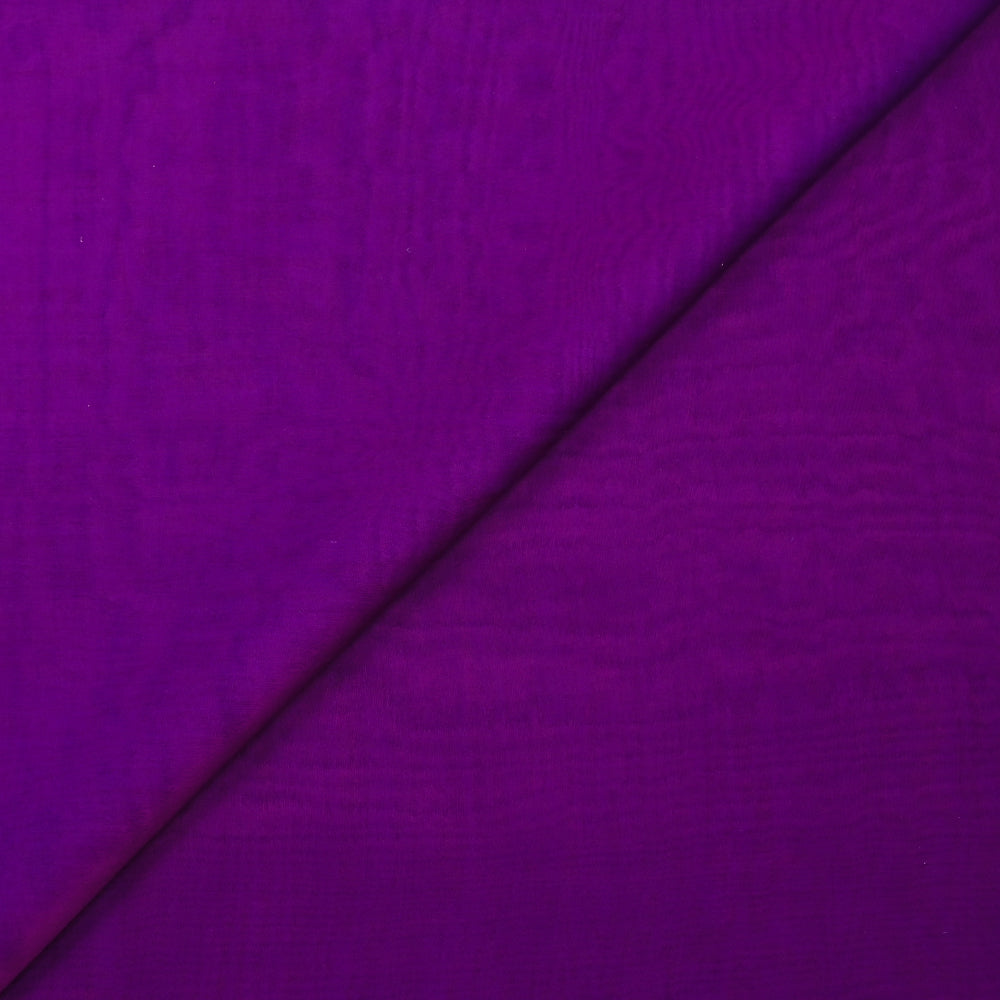 Mousseline 100% soie unie magenta changeant violet – Les Coupons de ...