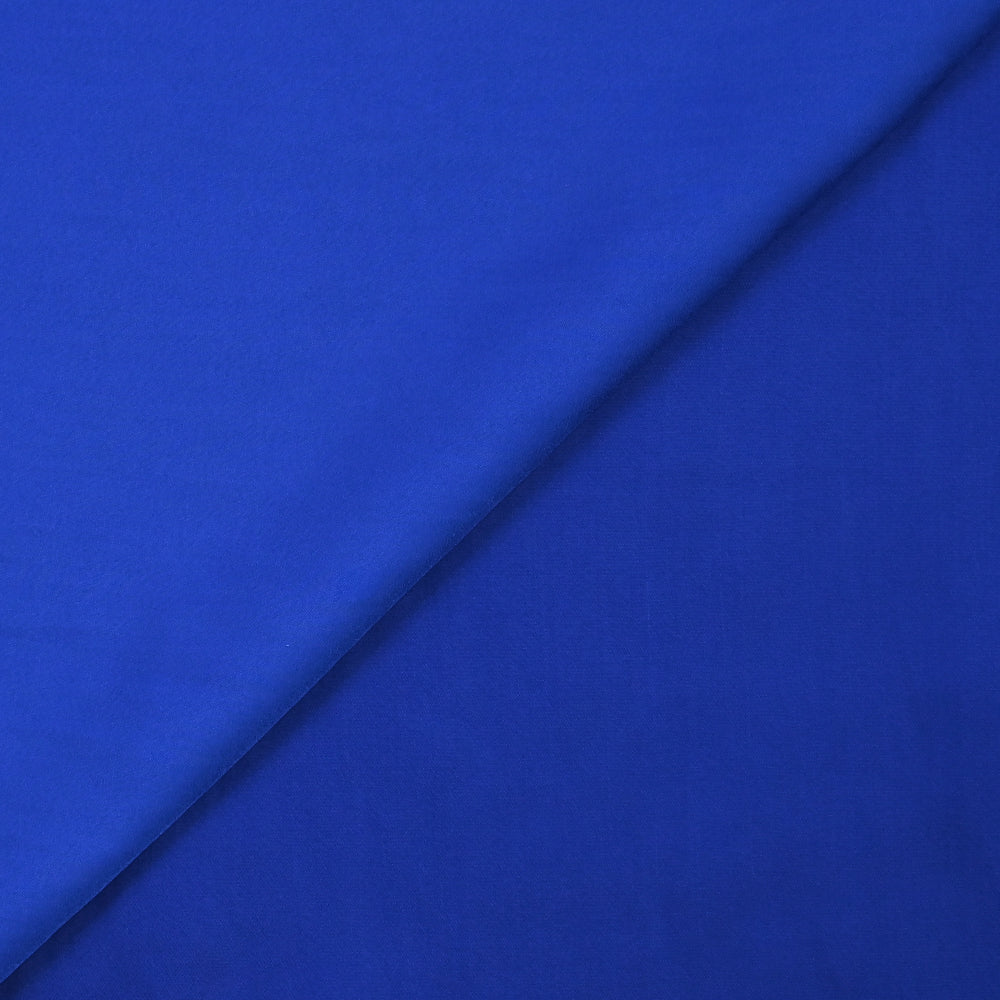 Polyester fluide satiné Alba bleu roi – Les Coupons de Saint-Pierre