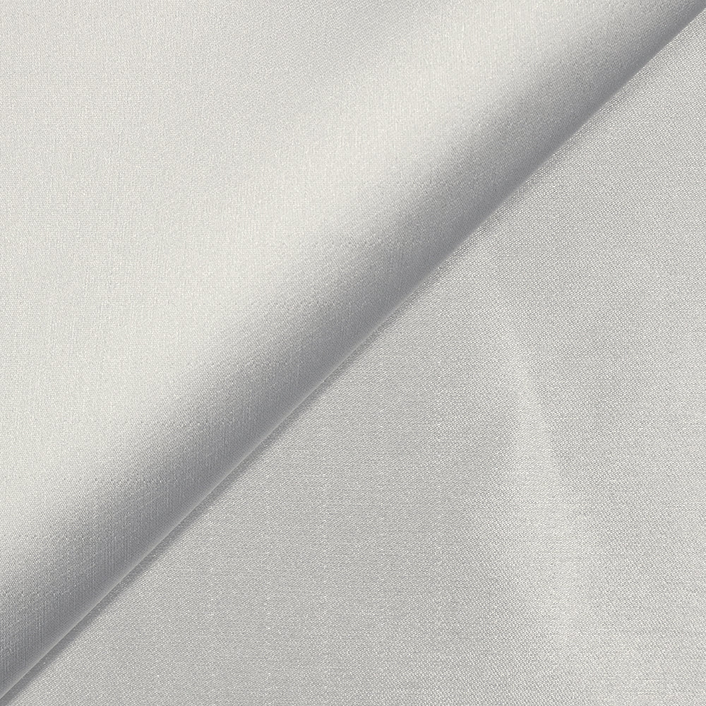 Polyester satiné blanc nacré – Les Coupons de Saint-Pierre