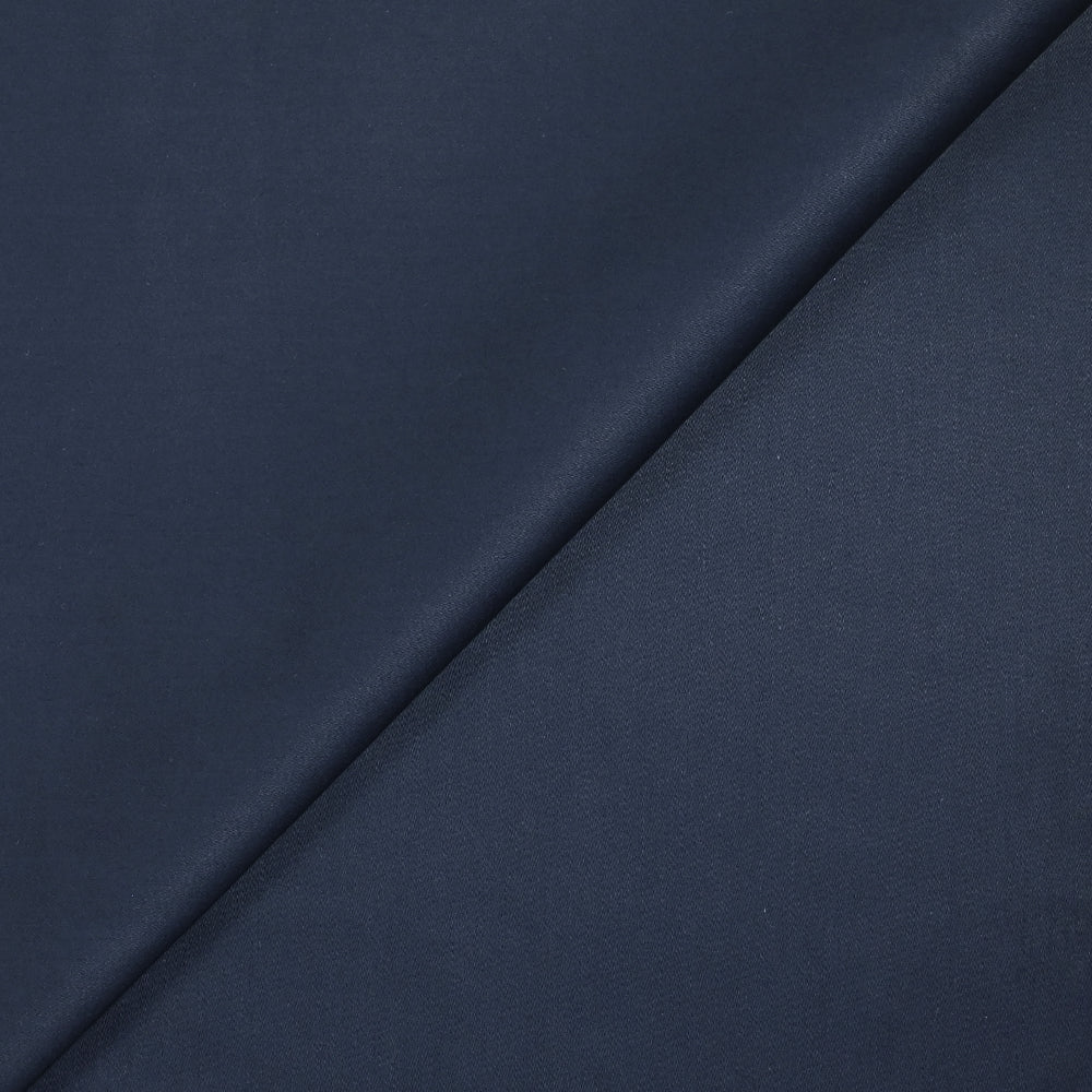 Popeline de coton satinée bleu nuit – Les Coupons de Saint-Pierre