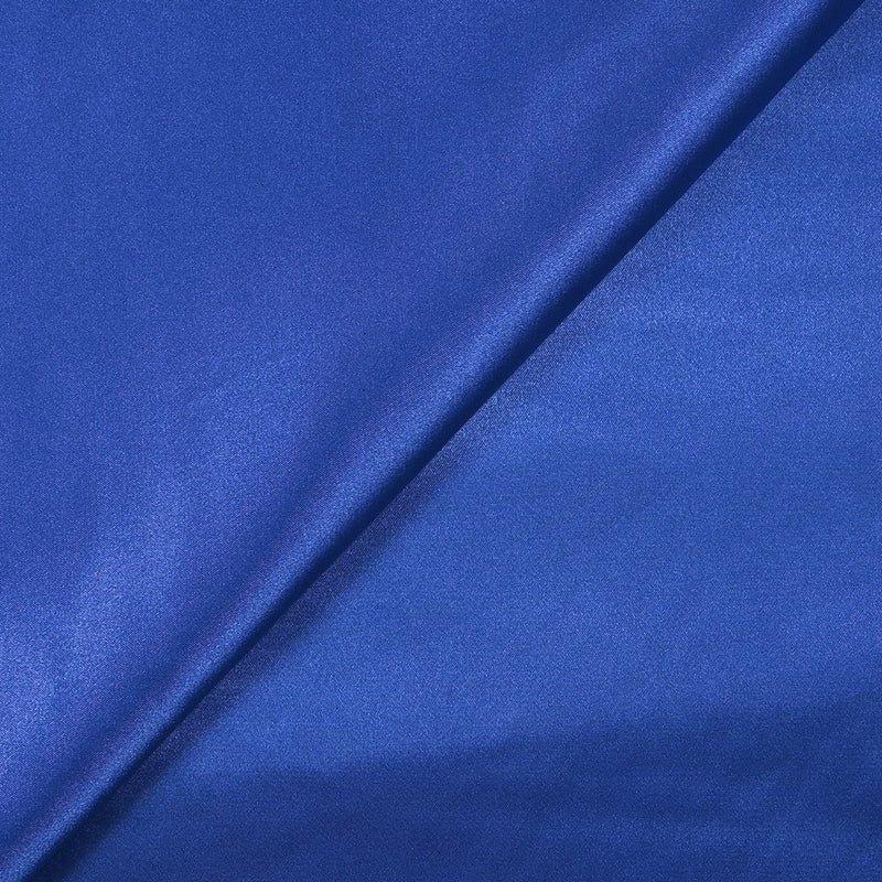 Satin de polyester léger bleu royal – Les Coupons de Saint-Pierre