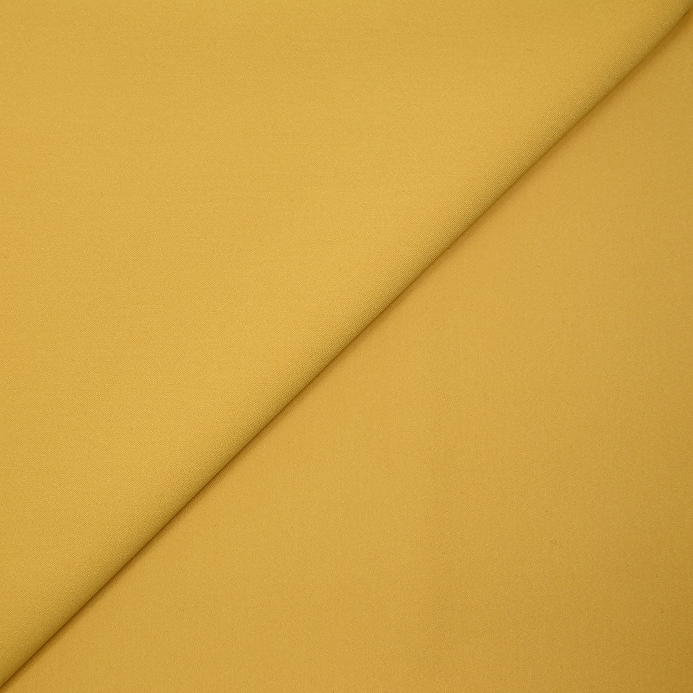 Sergé de polyester jaune poussin – Les Coupons de Saint-Pierre