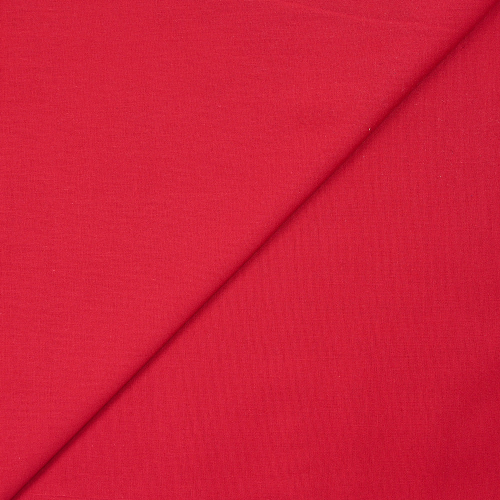 Voile de coton coquelicot – Les Coupons de Saint-Pierre