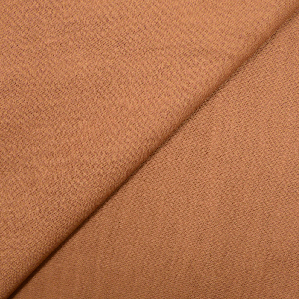 100% Lin camel – Les Coupons de Saint-Pierre